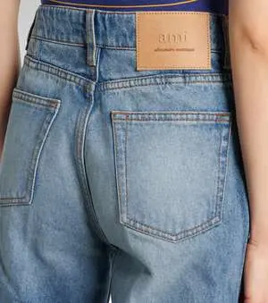 AMI Paris High-rise Flared Jeans