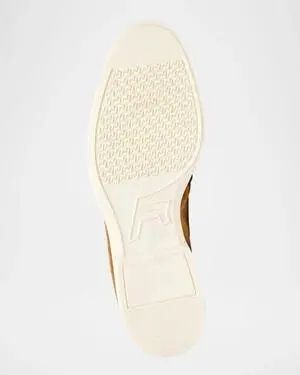 Santoni Malibu Suede Loafers - Light Brown