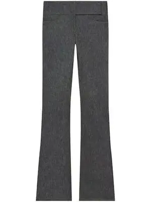 Women's Grey Bootcut Jeans