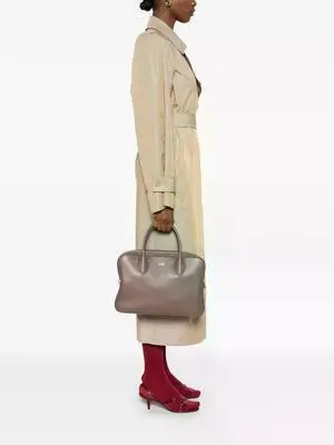FERRAGAMO Leather Tote Bag - Brown