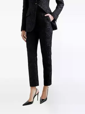 Dolce & Gabbana Brocade Trousers - Black