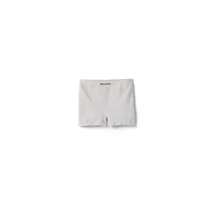 Miu Miu Seamless Mélange Knit Boxer Shorts - Grey