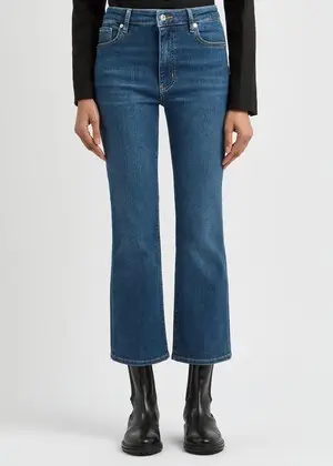 FRAME The Reboot Crop Boot-leg Jeans