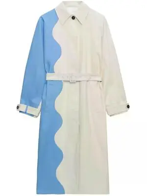 MSGM Two-tone Trench Coat