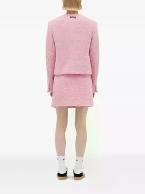 MSGM Textured-knit Jacket