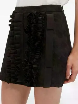 MSGM Ruffled Mini Skirt