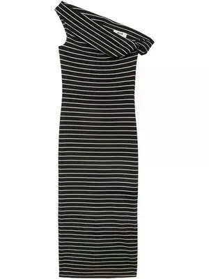 MSGM Knot-detail Maxi Dress