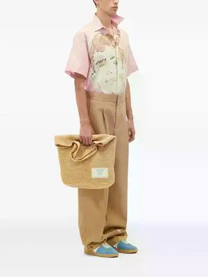 MSGM Wide-leg Trousers