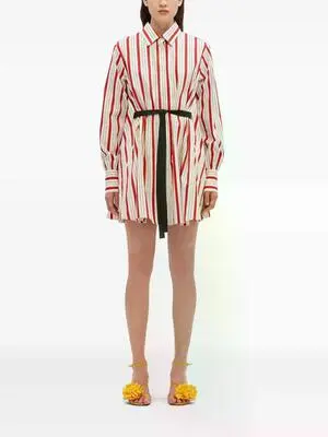 MSGM Striped Mini Dress