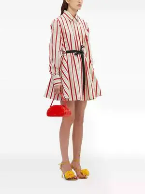 MSGM Striped Mini Dress