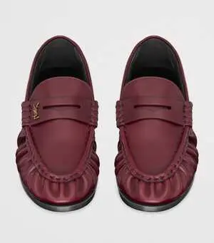 Saint Laurent Le Loafers In Lambskin