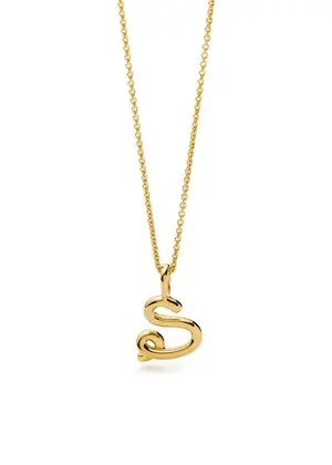 MISSOMA Initial S Mini Necklace - Gold