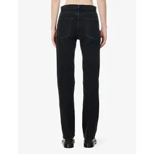 FRAME The Vertical Straight-leg Denim Jeans - Death Valley