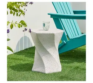 GLITZHOME 18' Twist-style Garden Stool / Table