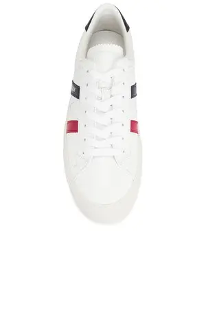 Moncler Monaco 2 Low Top Sneakers - Brilliant White