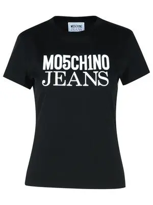 Moschino Jeans Contrast Stitching Tops