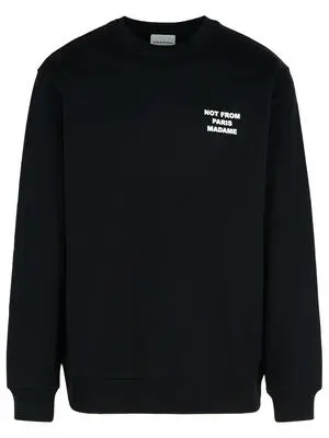 795 Cotton Sweatshirt With Contrast Logo