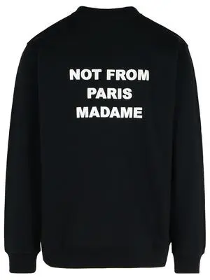 795 Cotton Sweatshirt With Contrast Logo