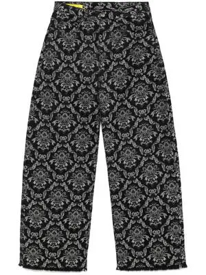 MARQUES' ALMEIDA Patterned Jacquard Jeans