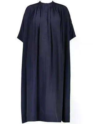 YVES SALOMON Silk Kaftan Dress
