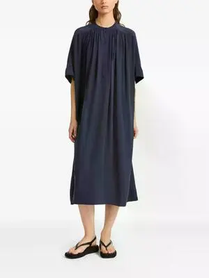 YVES SALOMON Silk Kaftan Dress