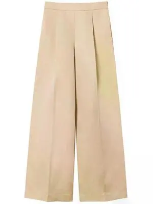 TWINSET Pleat-detail Palazzo Trousers