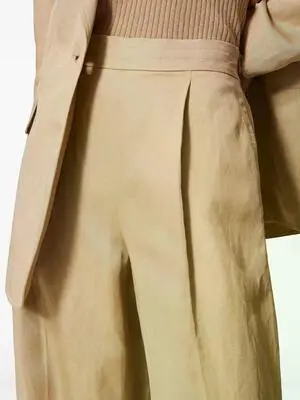 TWINSET Pleat-detail Palazzo Trousers
