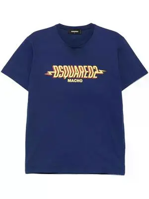 Dsquared2 Logo-print T-shirt - Blue