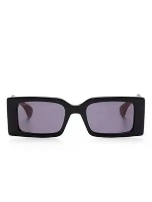 Gucci Rectangular Sunglasses - Black