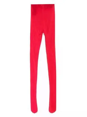 Wardrobe.NYC Sheer Tights - Red