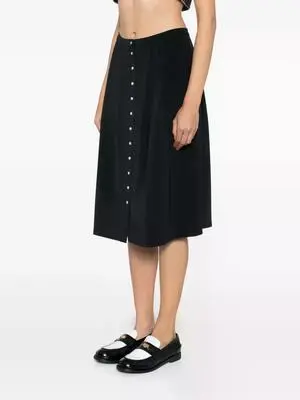 AGNÈS B. A-line Midi Skirt