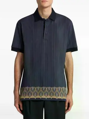 Etro Striped Polo Shirt