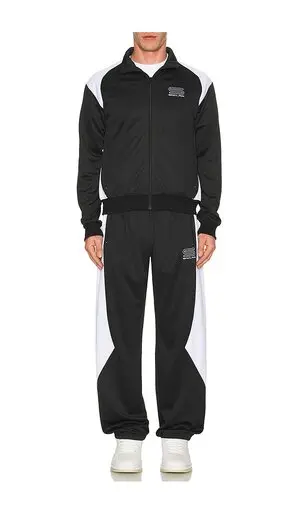 SINCLAIR GLOBAL Tech Logo Track Jacket In . Also