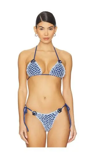 CAPITTANA Missy Bikini Top - Light Blue