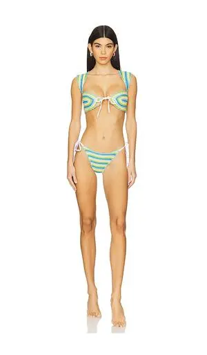 CAPITTANA Lucy Bikini Top - Mint