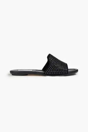 JIMMY CHOO Nanda Studded Slides