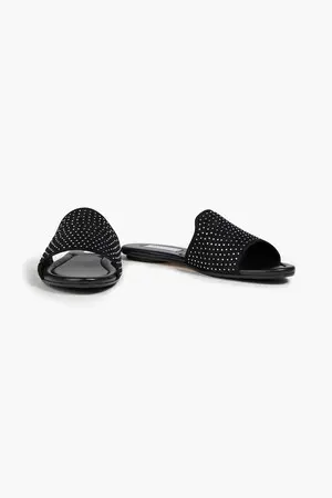 JIMMY CHOO Nanda Studded Slides