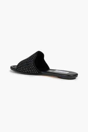 JIMMY CHOO Nanda Studded Slides