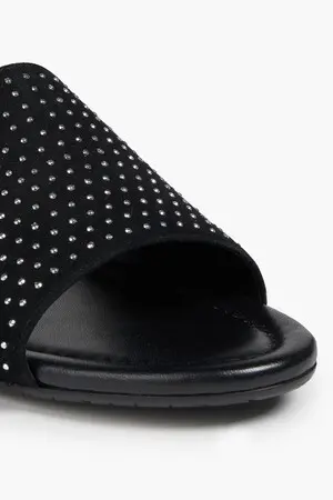 JIMMY CHOO Nanda Studded Slides