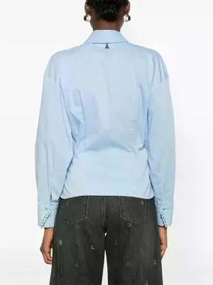 Patrizia Pepe Hoop-detail Shirt