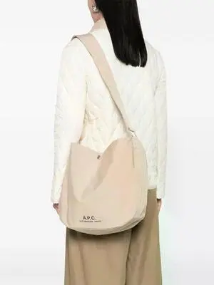 A.p.c. Journal Shoulder Bag - Neutrals