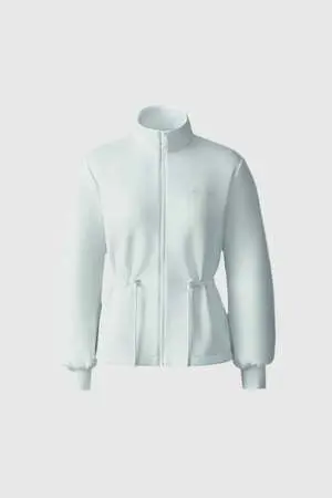 Mackage Finola Lightweight Zip-up Jacket - Cream
