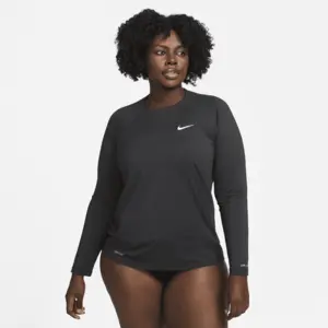 Nike Hydroguard Dri-fit Uv Long Sleeve Top - Black