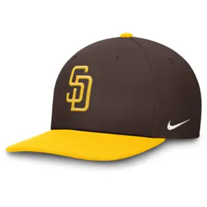 Nike San Diego Padres Pro Dri-fit Mlb Adjustable Hat - Brown