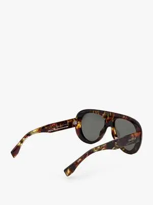GUCCI #38830 Brown Aviator Sunglasses Aviator frame sunglasses in brown | GUCCI® US main image 3
