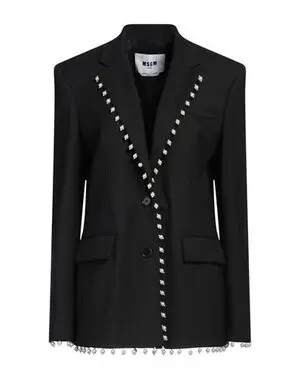 MSGM Blazer Size Virgin Wool, Elastane