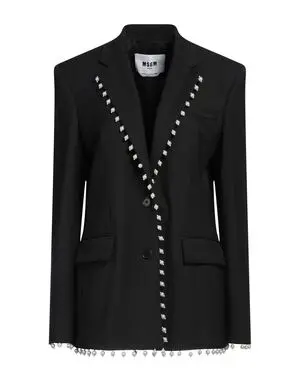 MSGM Blazer Size Virgin Wool, Elastane