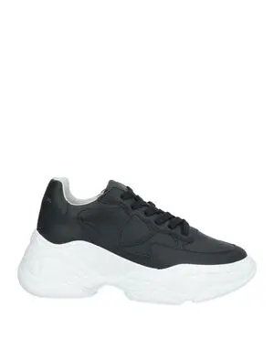 Philippe Model Leather Sneakers - Black