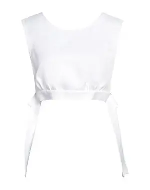 MSGM Viscose Top - White