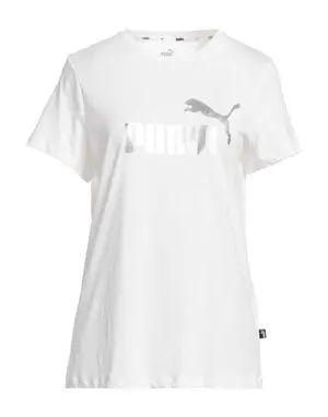 PUMA Logo-print T-shirt - White
